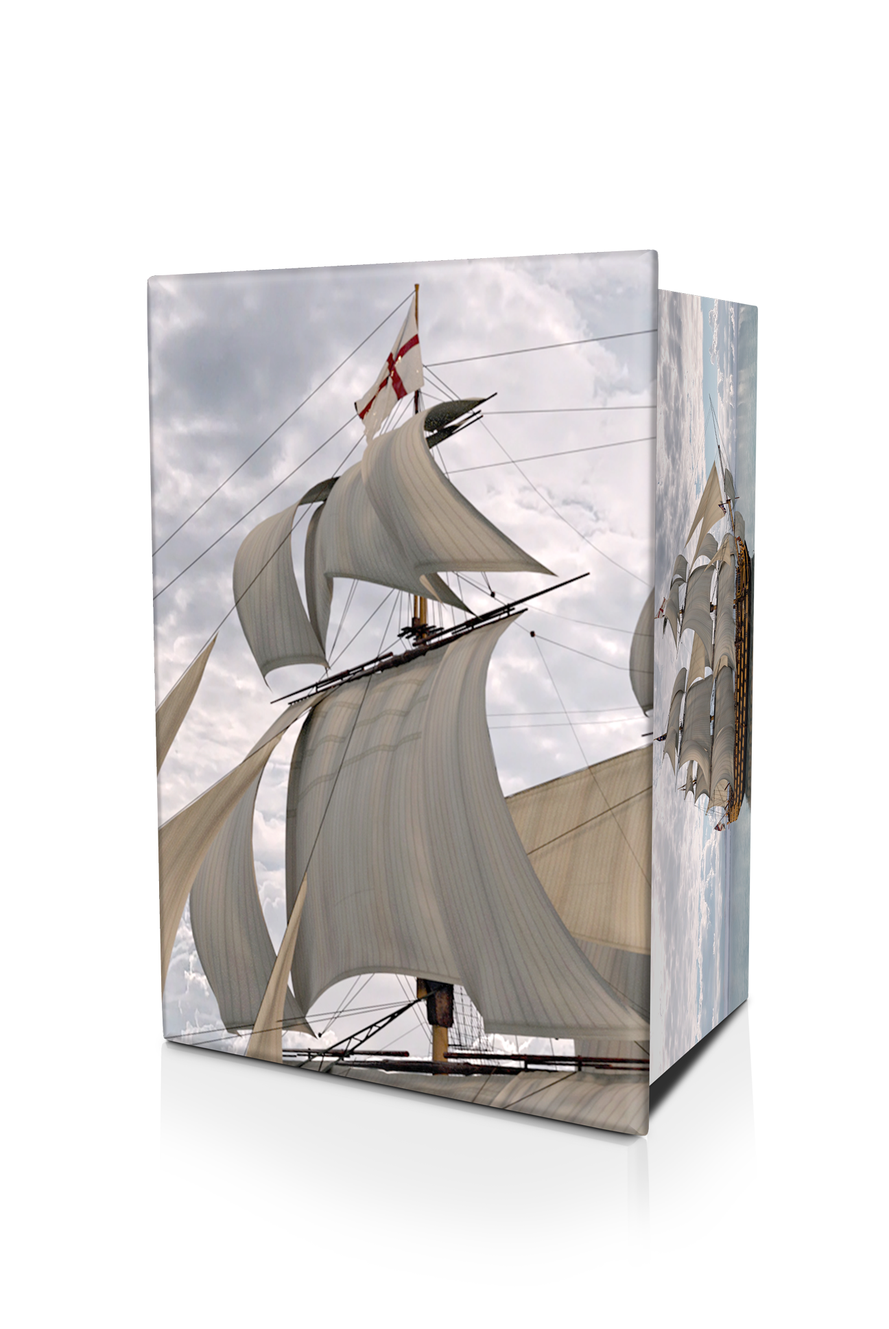 Tall Ship Urn Expression Coffins